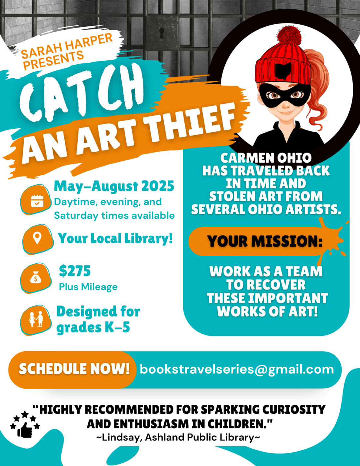 2025 Summer Reading Program – Have Books, Will Travel